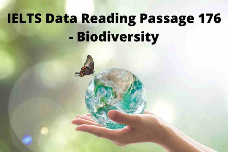 IELTS Data Reading Passage 176 - Biodiversity - IELTS DATA IELTS Data Reading Passage 176 - Biodiversity - IELTS DATA